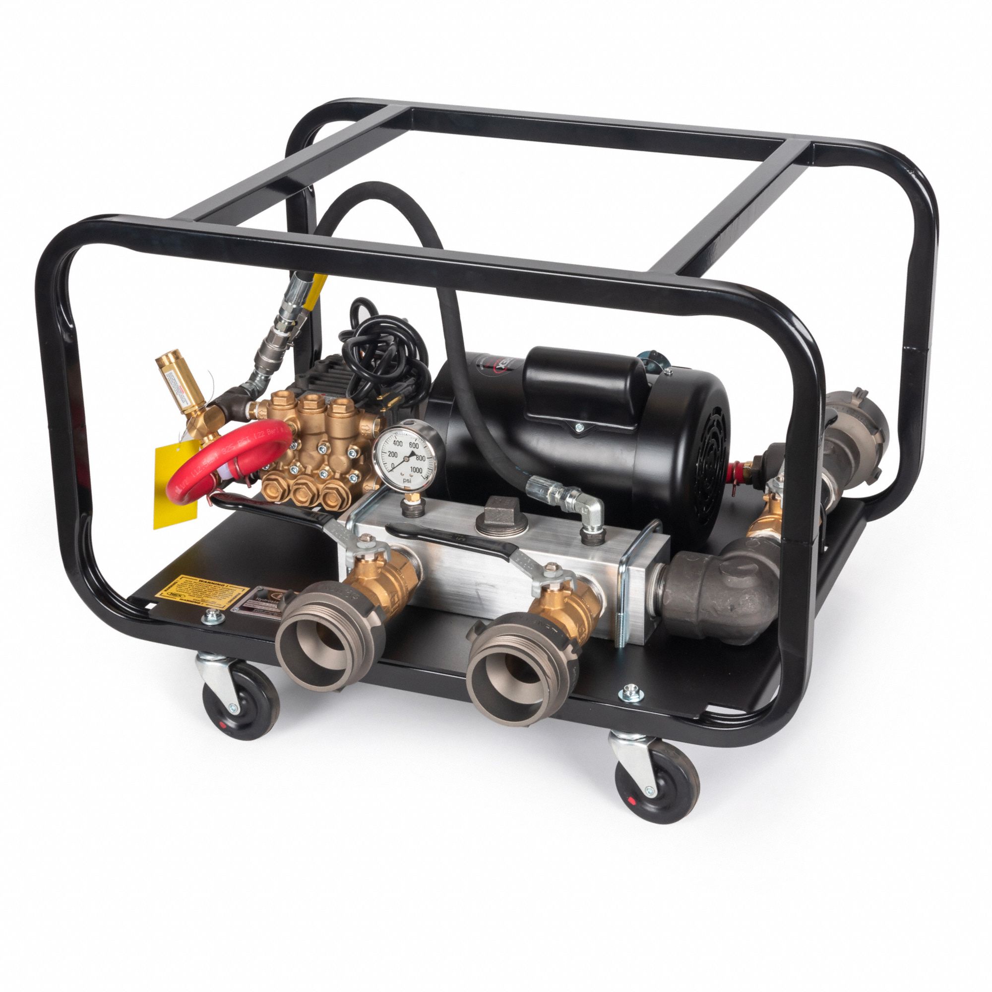 WHEELER-REX, 1 hp Horsepower, Two Outlet Outlets, FIRE HOSE TESTER ...