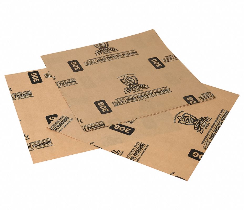 ARMOR WRAP Papel VCI,Hoja 10" L,Rollo 14 lb.,PQ1000 - Papel para ...