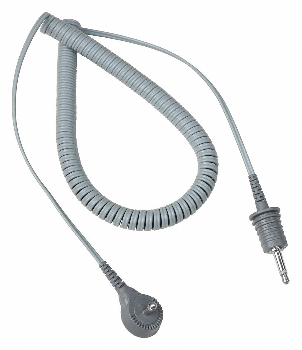 Dual Conductor,5 ft.,Coiled Cord - Grainger