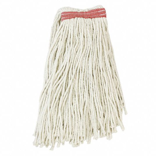 Wet Mop Head,Cut End Cotton,#24,PK6 - Grainger