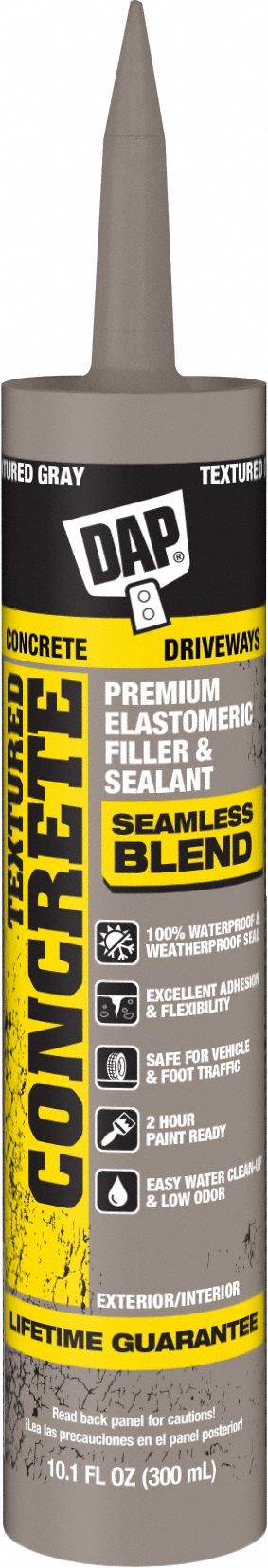 DAP, Concrete Repair, Gray, Crack Filler - 375DU5|7079808676 - Grainger