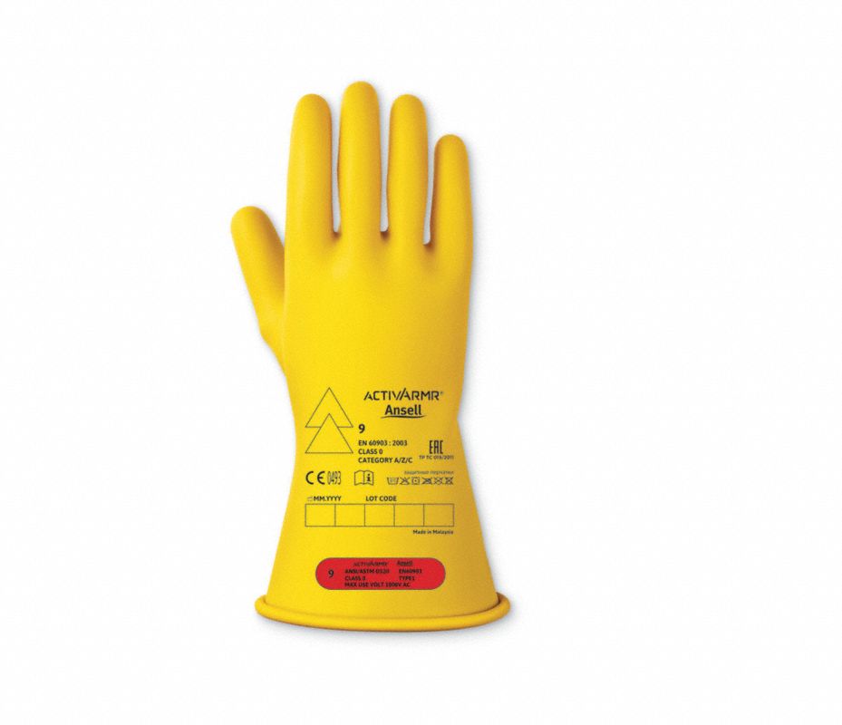ACTIVARMR Guantes Eléctricos, Amarillo - 375KJ1 | RIG011Y110-YELLOW/11 ...