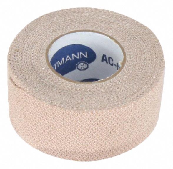 Elastic Finger Tape,Beige,1" x 5 yd. - Grainger
