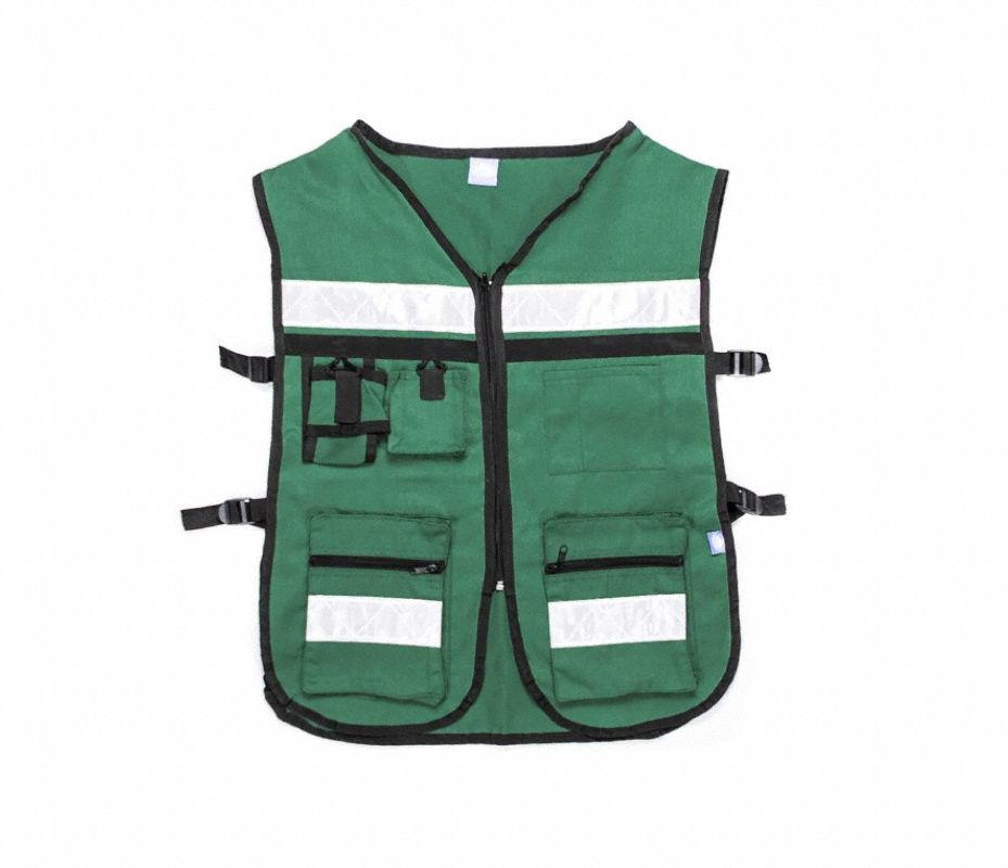 NORBAK Chaleco de Seguridad Verde Talla Universal - 375PX0 | NO-CHM1 V - Grainger México