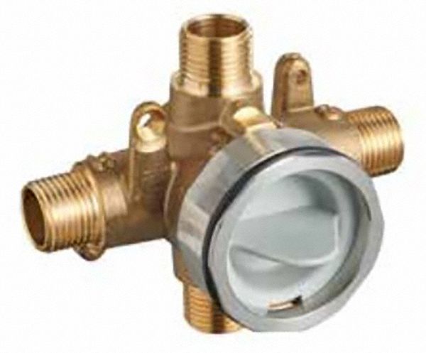 AMERICAN STANDARD Válvula de Regadera,Latón,1/2" NPT - 375WG0 | RU101 ...