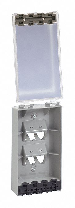 Faceplate,4pt,Waterres,Ig,Clcvr - Grainger