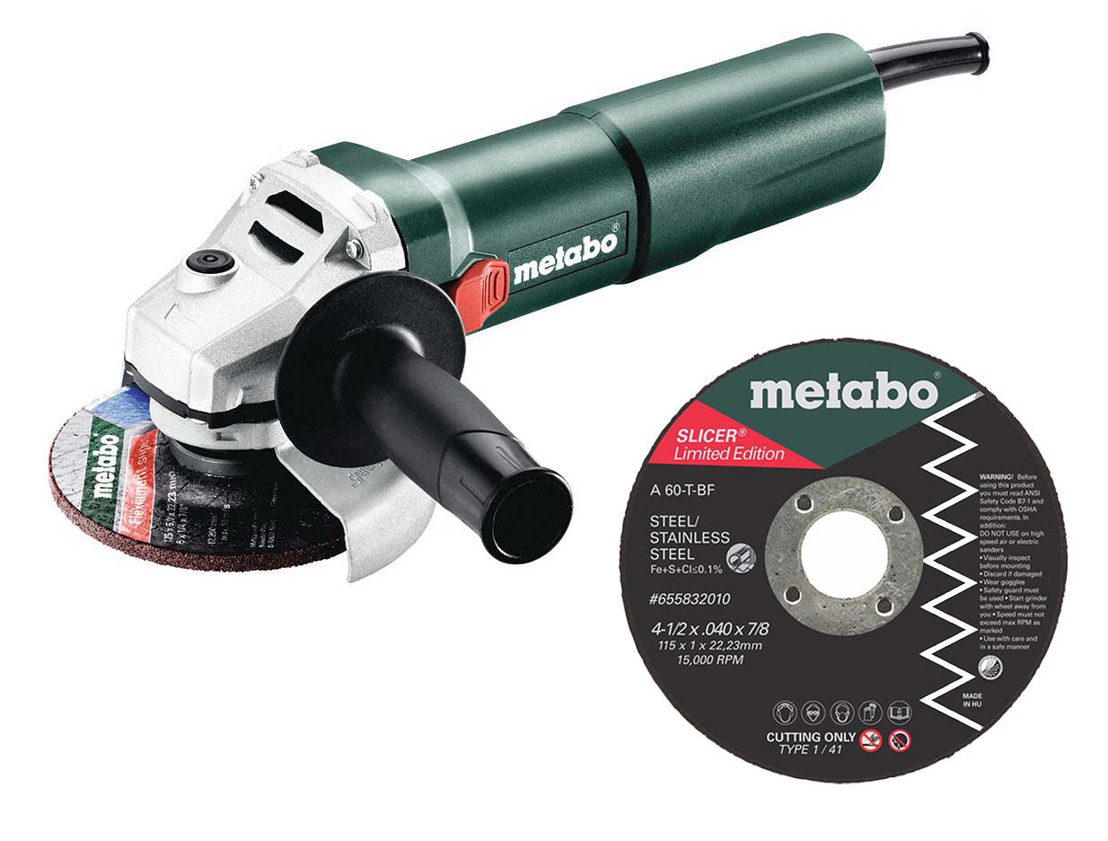 Metabo 1400W 125mm Slimline Angle Grinder WEQ 1400-125, 45% OFF Metabo 1400W 125mm Slimline Angle Grinder WEQ 1400-125, 45% OFF