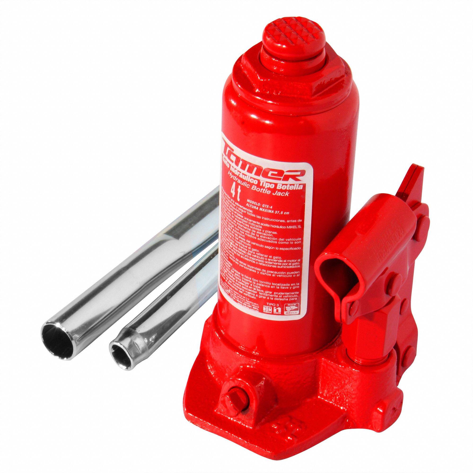 TAMER Gato de Botella Botella 4 tons - 377MV1 | GTE-4 - Grainger México