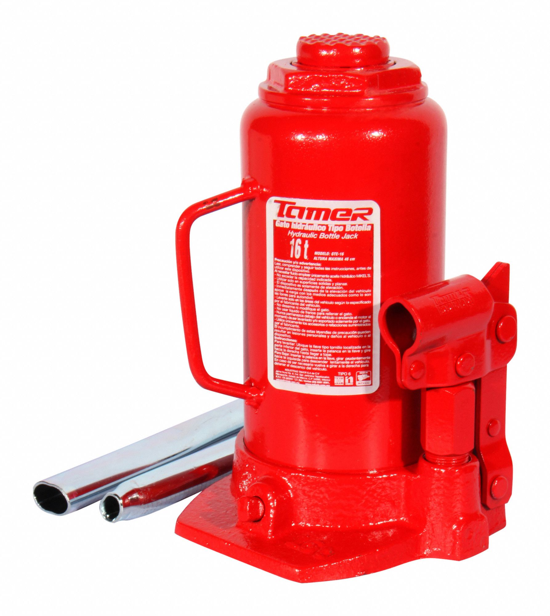 TAMER Gato de Botella Botella 16 tons - Gatos Hidraulicos de Botella ...