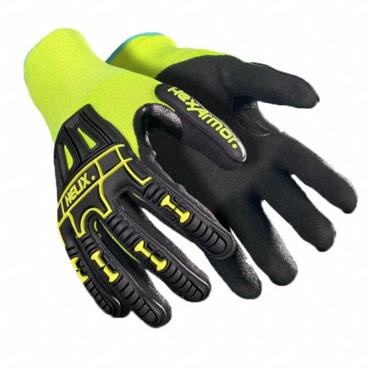 HEXARMOR, L ( 9 ), Rough, Safety Gloves - 377TX5|3006-L (9) - Grainger