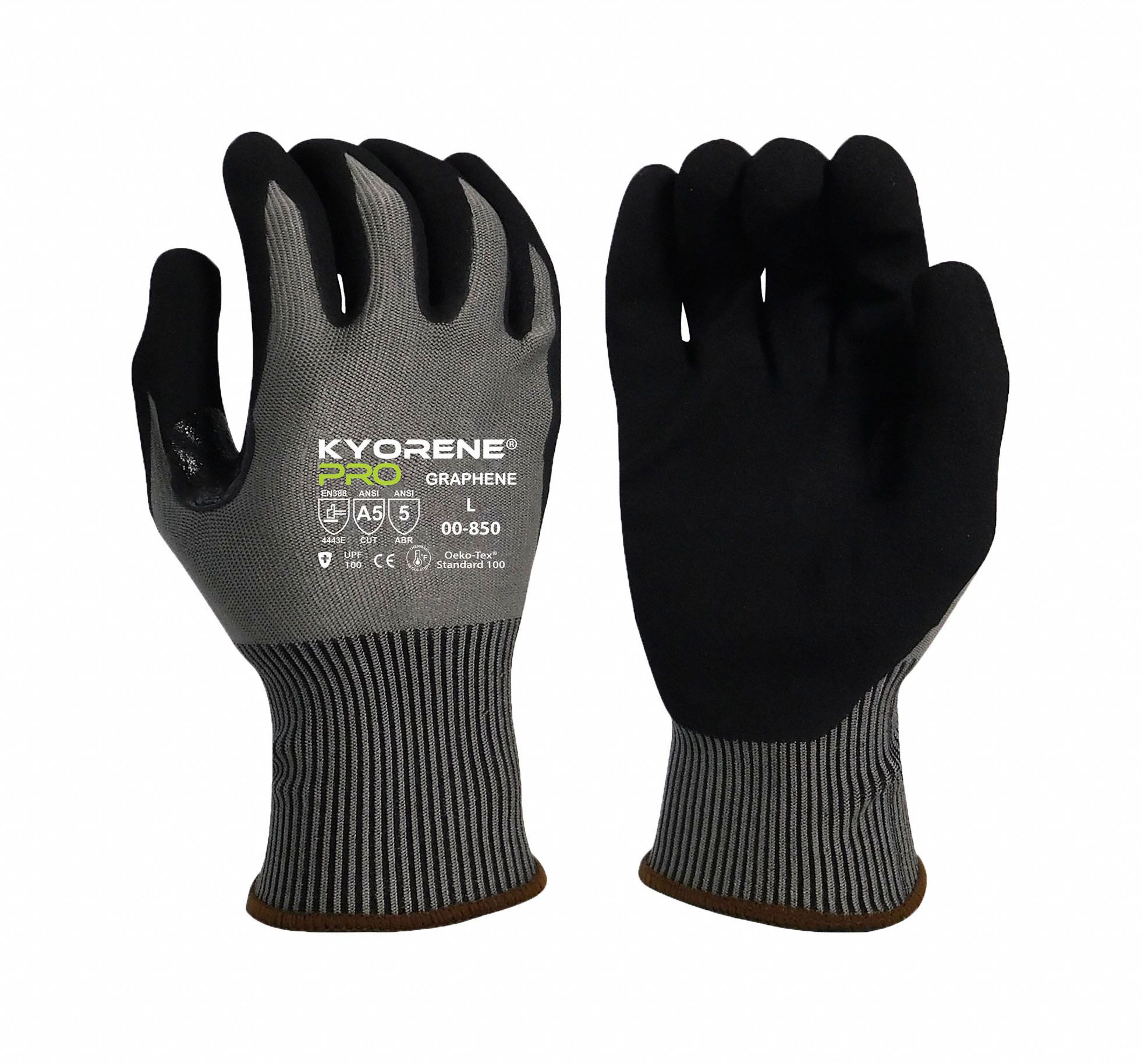 Cut-Resistant Glove,ANSI A5,VP,L,PK12 - Grainger
