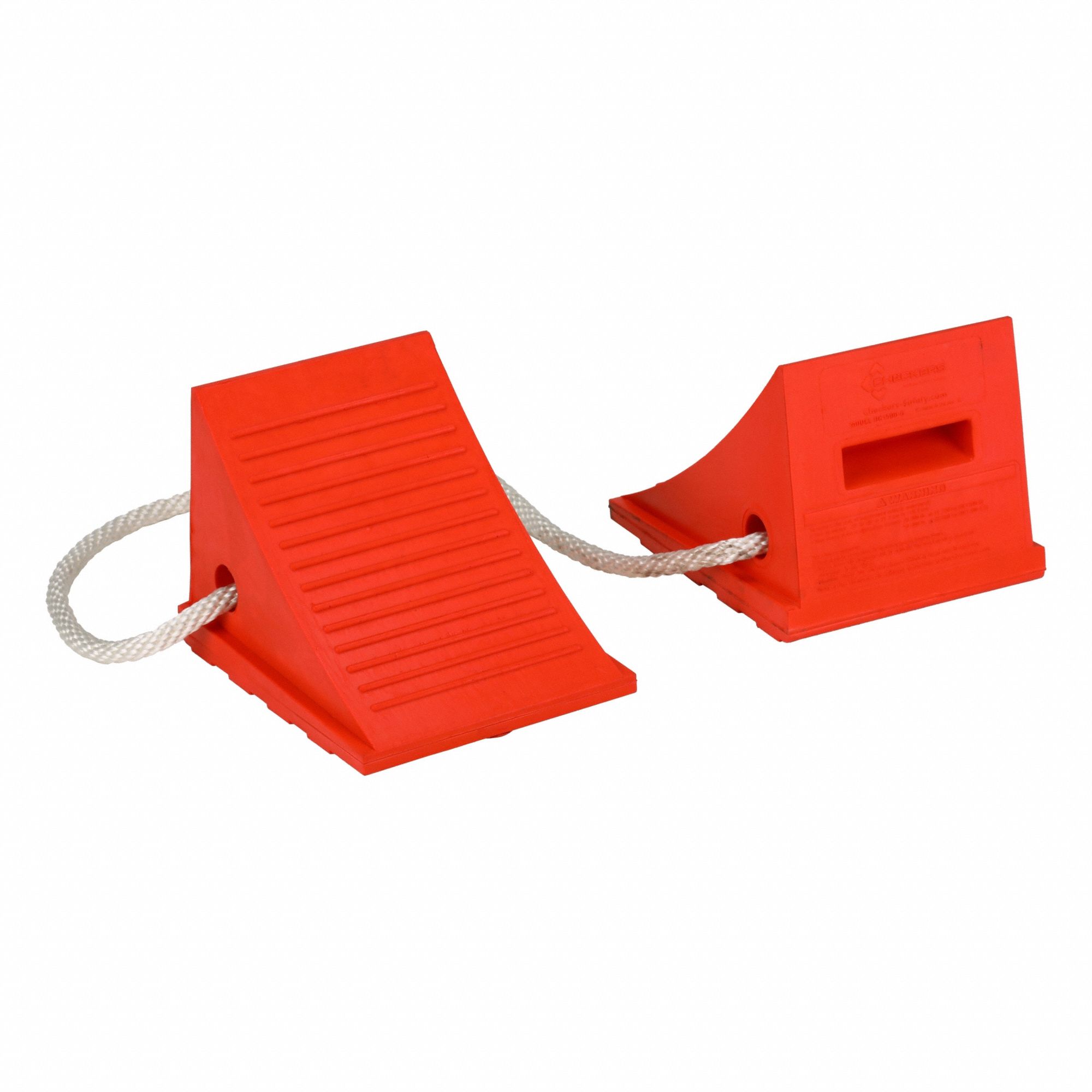 Polyurethane, 46 in Max Compatible Wheel Dia, Wheel Chock - 380YN2 ...