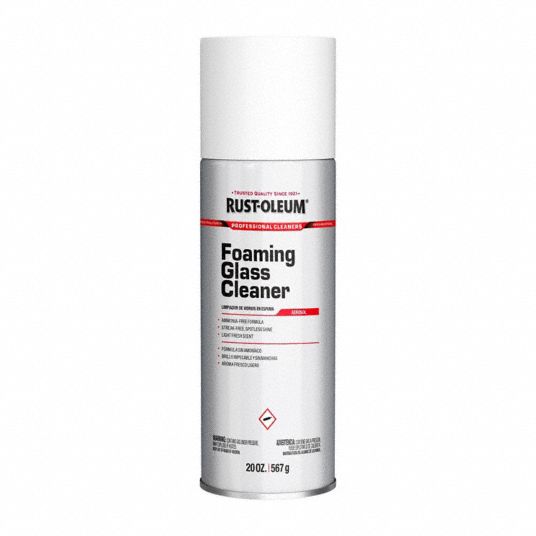 RUST-OLEUM PROFESSIONAL CLEANERS, Foam, Aerosol Spray Can, Glass ...