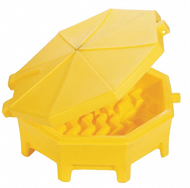 Drum Funnel with Hinged Lid - Grainger