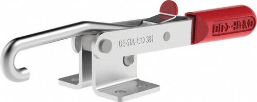DE-STA-CO, Horizontal, Manual Latch Release Latch Release, Latch Clamp ...