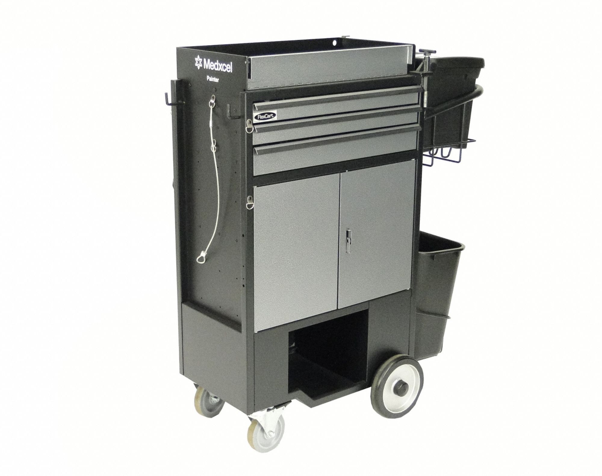 Painters Cart,Black,Medxcel - Grainger
