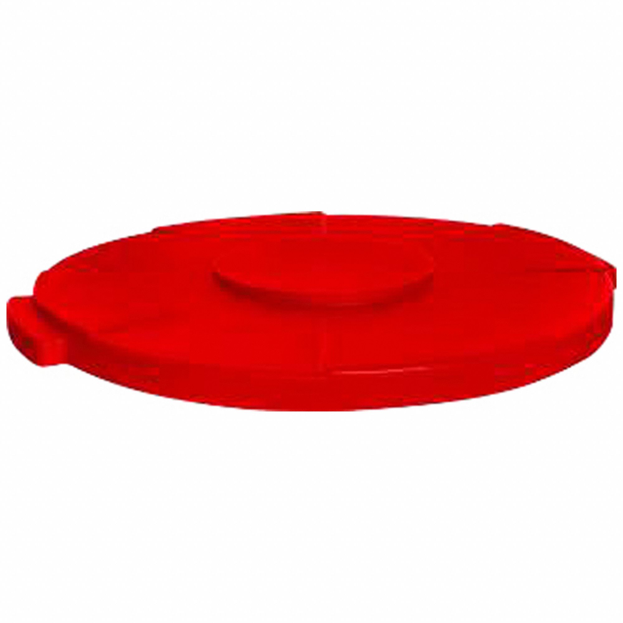 SABLON Tapa para Bote de Basura, Cerrado, 32 gal., Redonda, A Presión ...