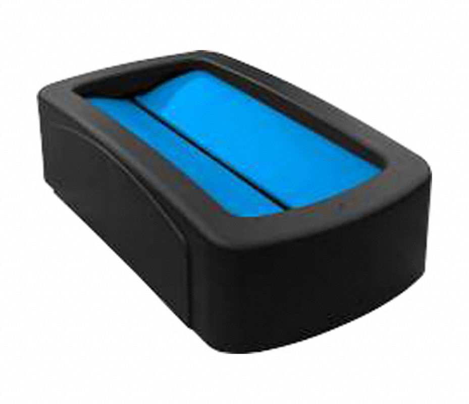 SABLON Tapa para Bote de Basura, Abatible, 23 gal., Rectangular, A ...