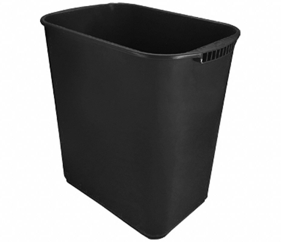 SABLON Bote de Basura, Rectangular, 6-1/2 gal., 15-1/4", Plástico ...