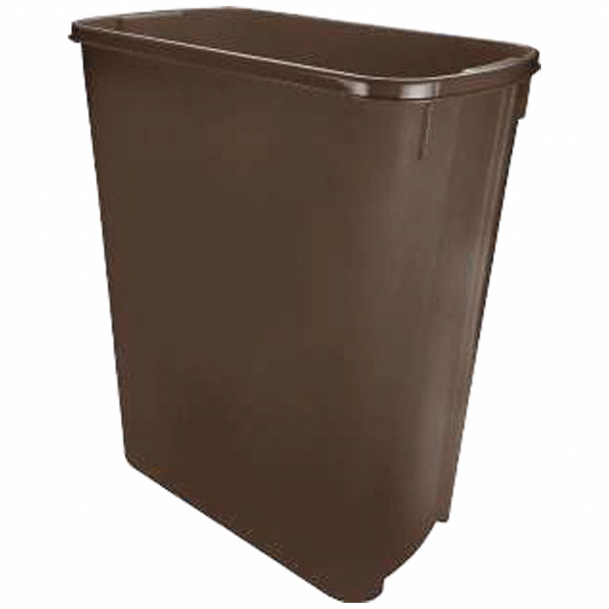 SABLON Bote de Basura, Rectangular, 11 gal., 19-11/16", Plástico ...