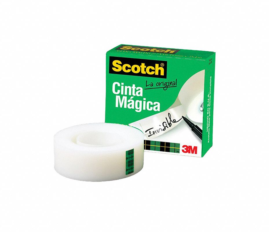 3M Cinta para Oficina,810,Scotch(R),1/4" - 384HX5 | 810 - Grainger México