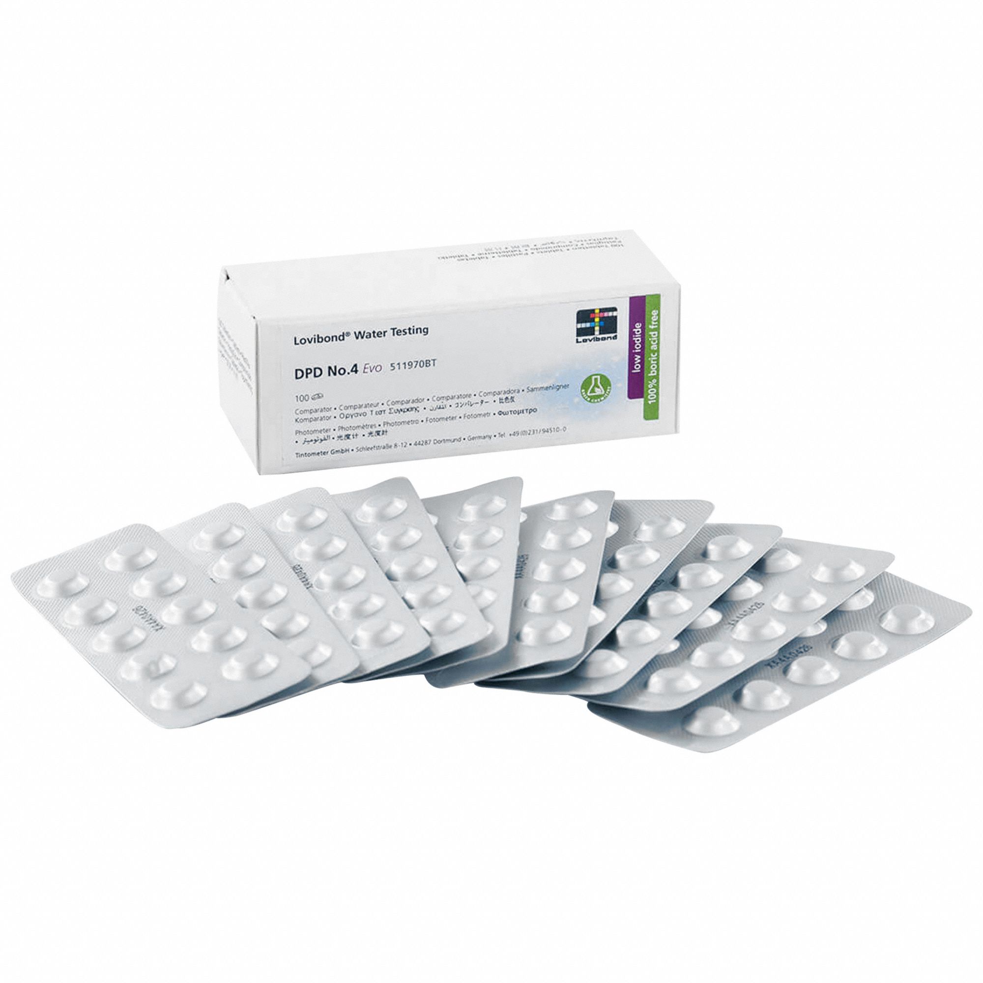 100, Safest Tablet - 800WU9|DPD NO.4 EVO TABLETS - Grainger