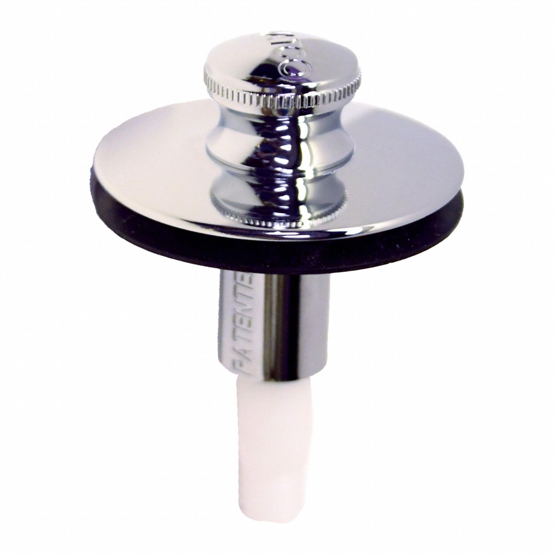 WATCO, 2 in Overall Dia, 1 1/2 in Fits Max Drain Size, Drain Stopper ...