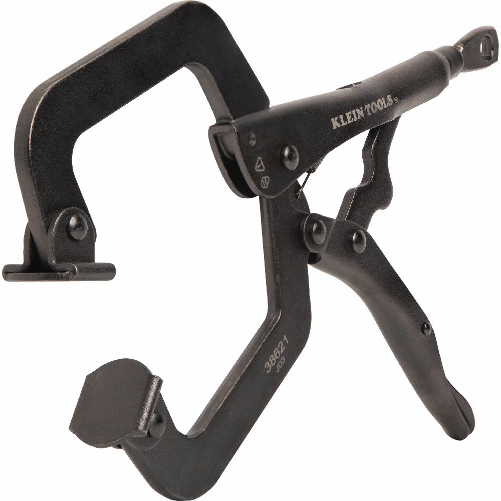 C-Clamp Pliers,Swivel Jaw,9" - Grainger