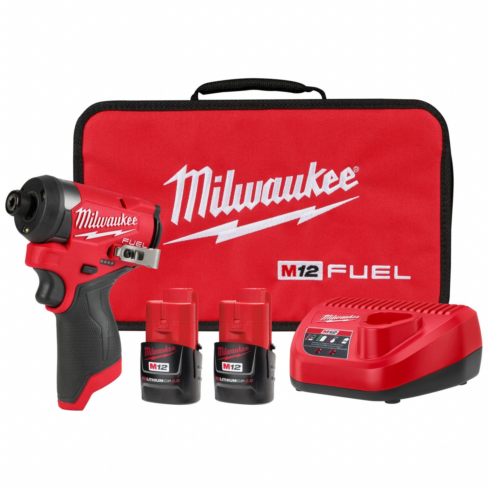 MILWAUKEE Kit de Atornillador de Impacto - 386CM7 | 3453-22 - Grainger ...