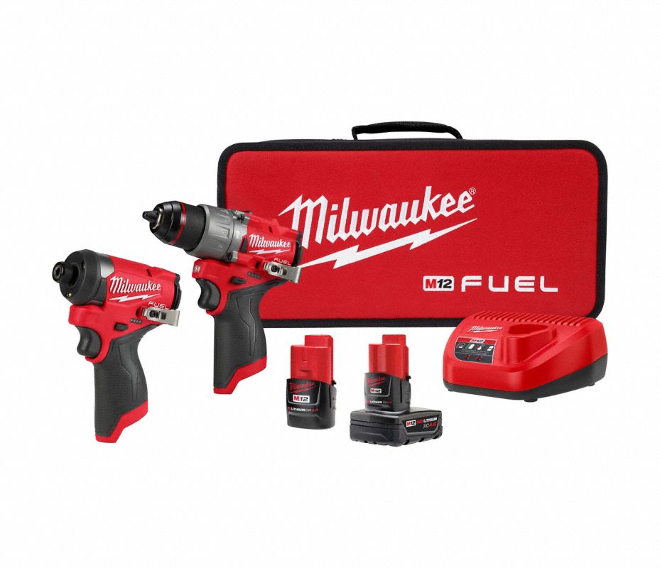MILWAUKEE Kit Combinado de Herramientas, Destornillador de Impacto ...