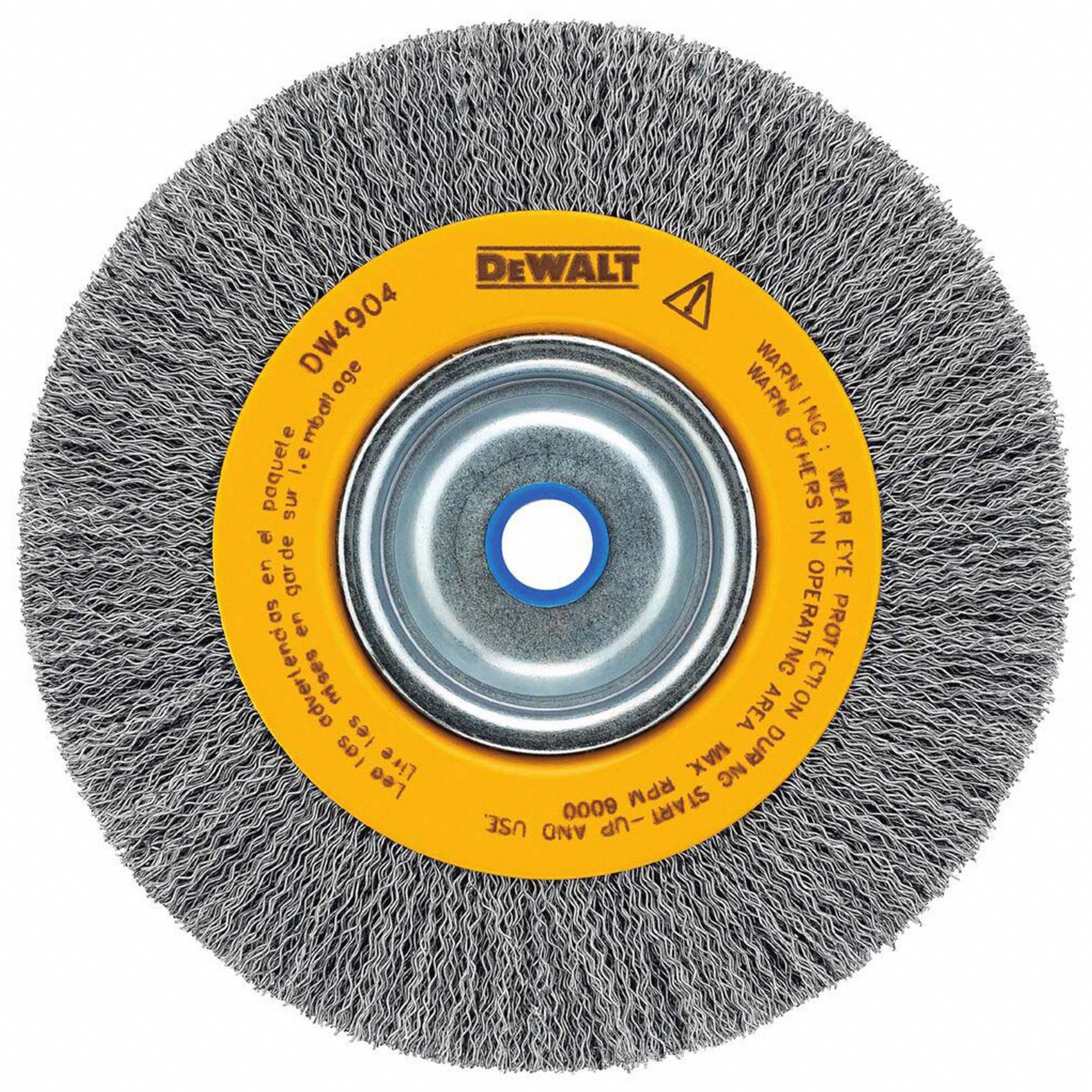 DEWALT Cepillo Circular de Alambre, Acero al Carbono, 5/8" a 1/2", RPM ...