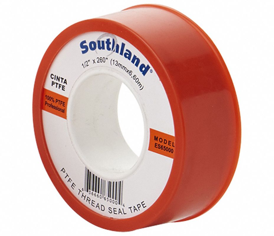 SOUTHLAND Cinta de Teflón , Blanco - Cintas Selladoras de Tuberías ...