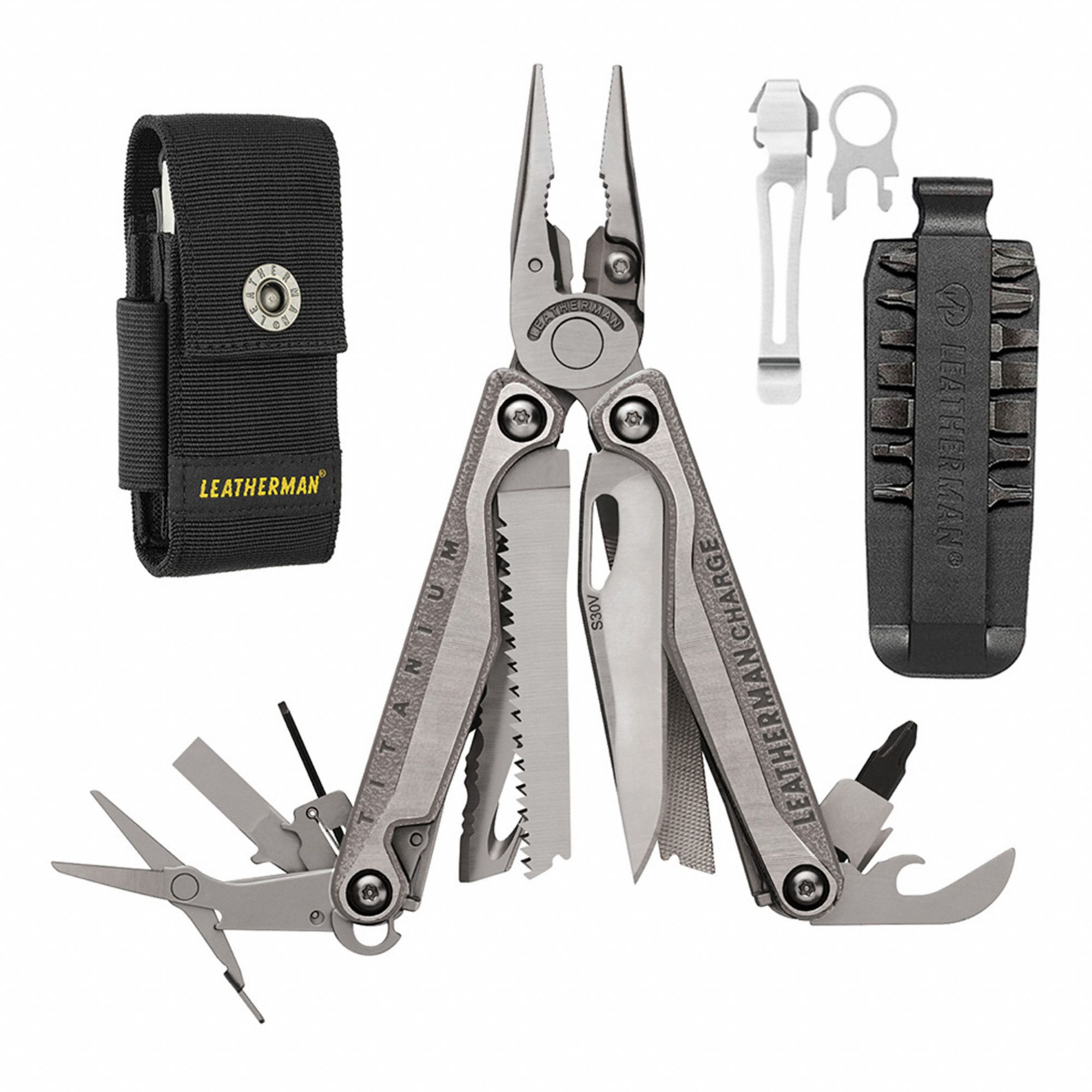 LEATHERMAN Pinzas Multiherramienta Charge Plus TTI Acero Inoxidable ...