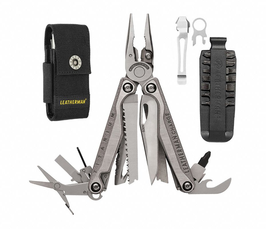 LEATHERMAN Pinzas Multiherramienta Charge Plus TTI Acero Inoxidable ...