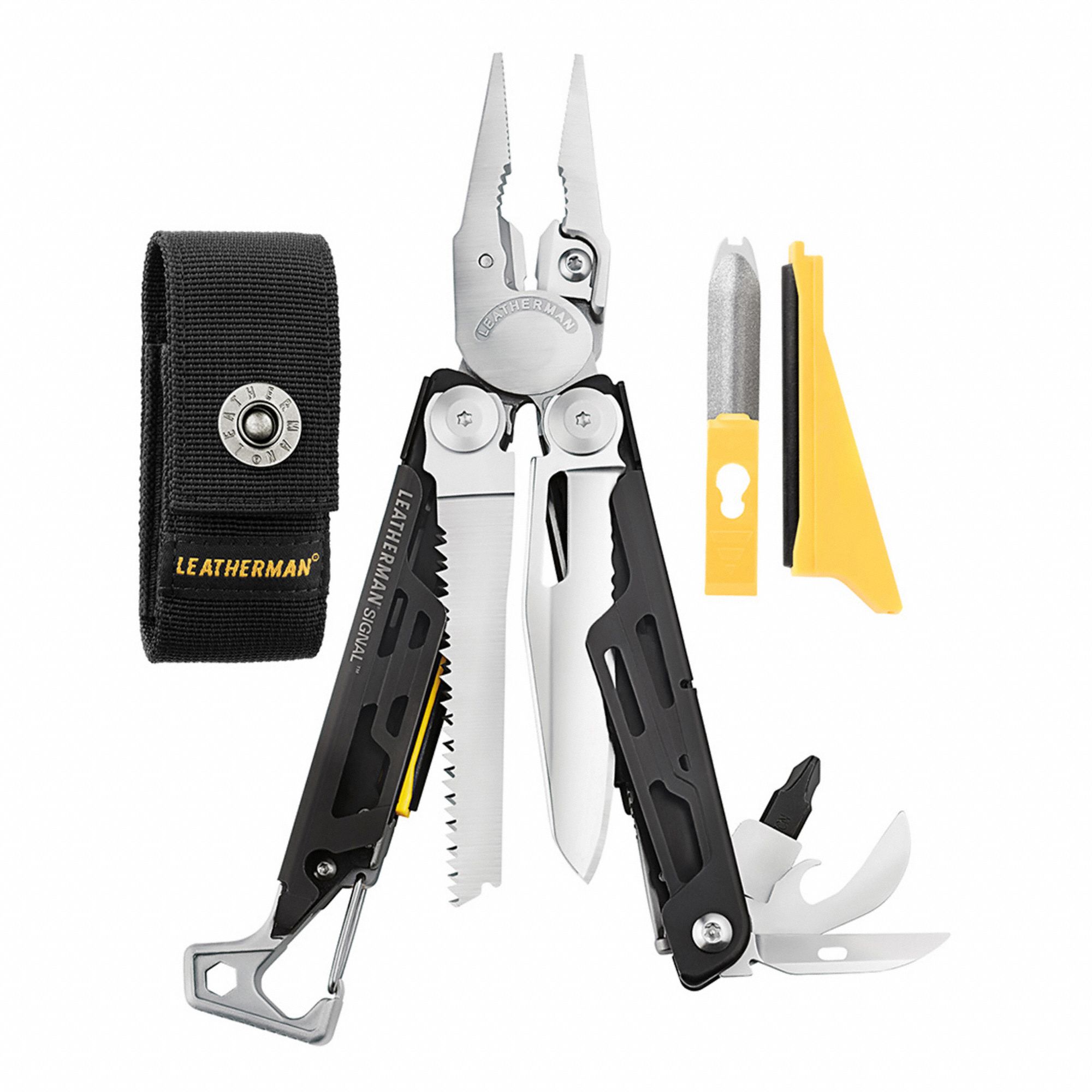 LEATHERMAN Pinzas Multiherramienta SIGNAL™ Acero Inoxidable Funciones ...