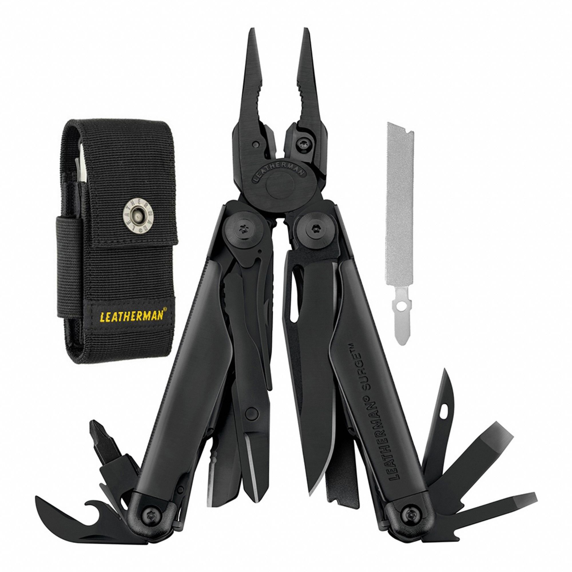 LEATHERMAN Pinzas Multiherramienta Surge Acero Inoxidable Funciones: 21 ...