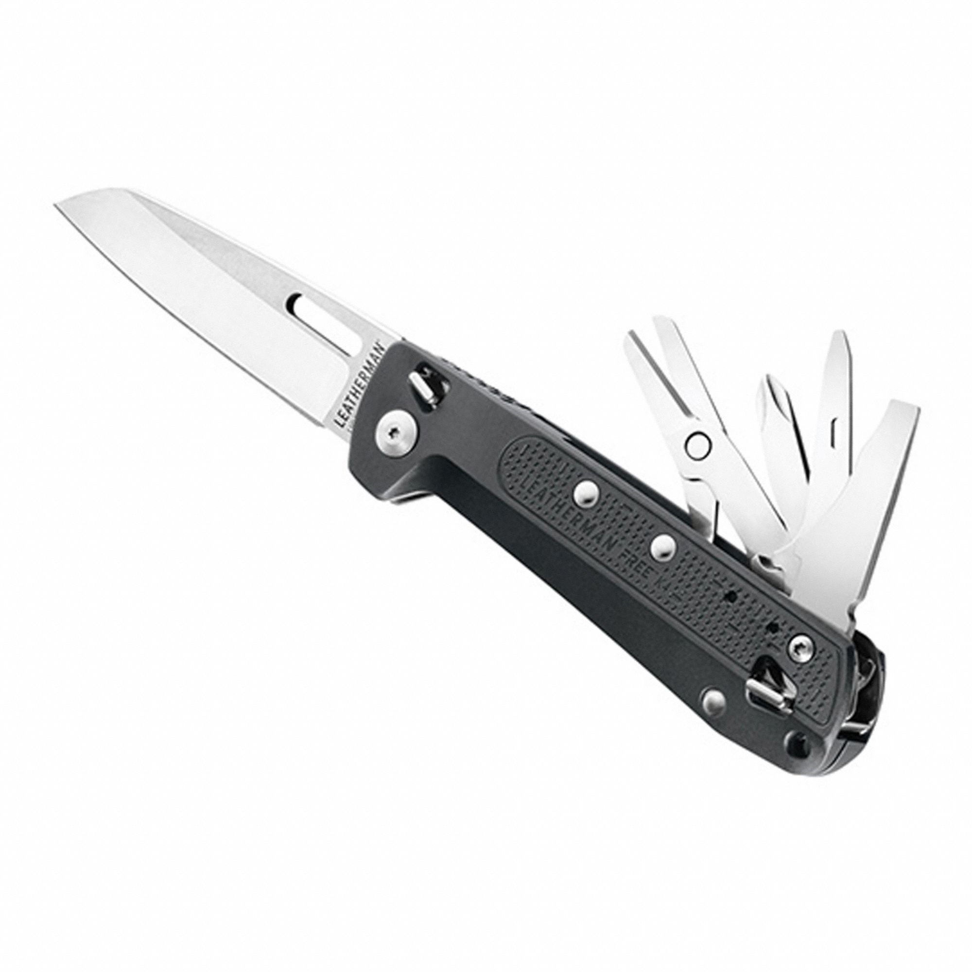 LEATHERMAN Navaja Multiherramienta FREE™ con 9 herramientas Acero ...