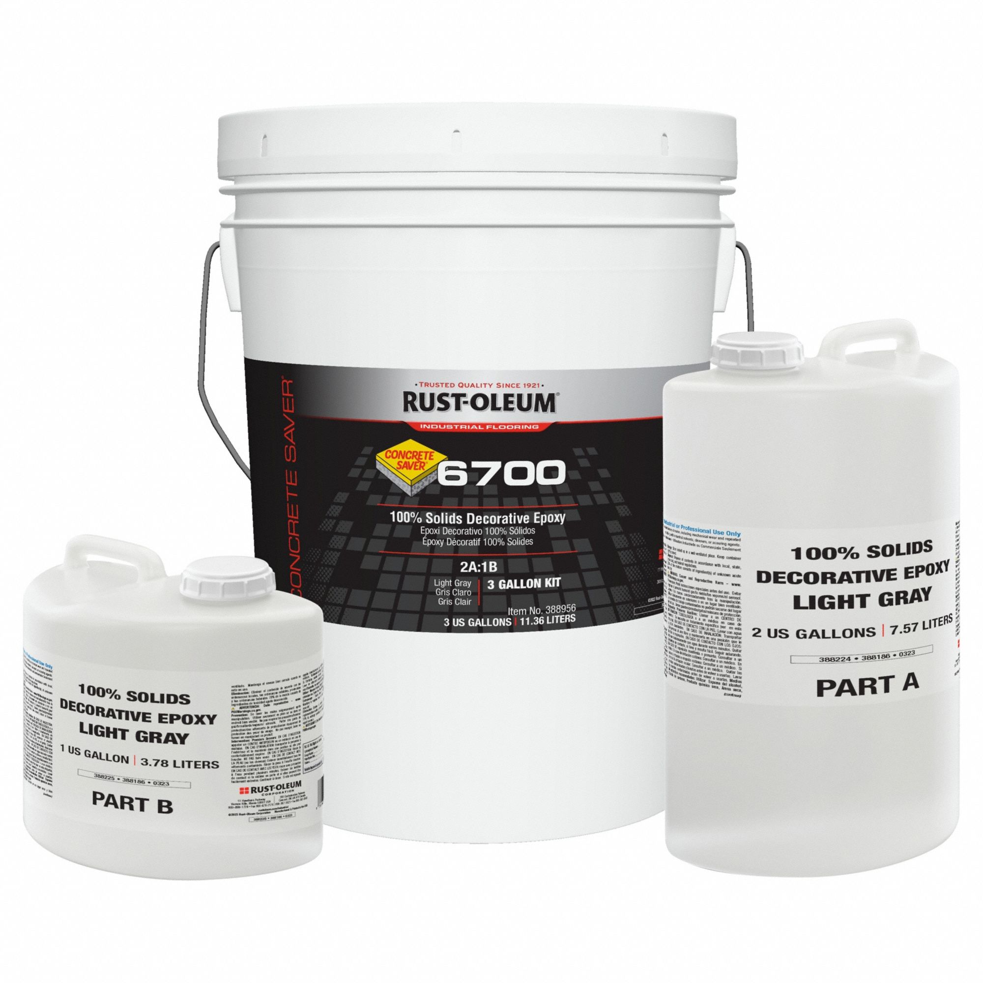 RUST-OLEUM, Concrete Saver 67006700, Epoxy Floor Coatings, Epoxy ...