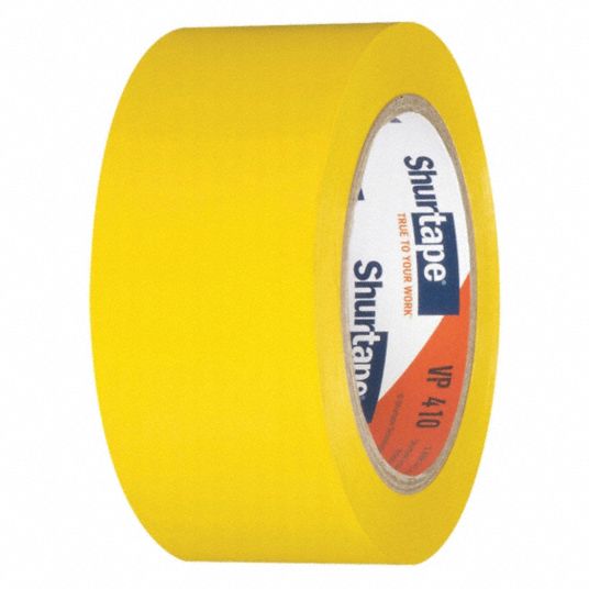 Yellow, Vinyl Tape - 388A23|PC 600C - Grainger