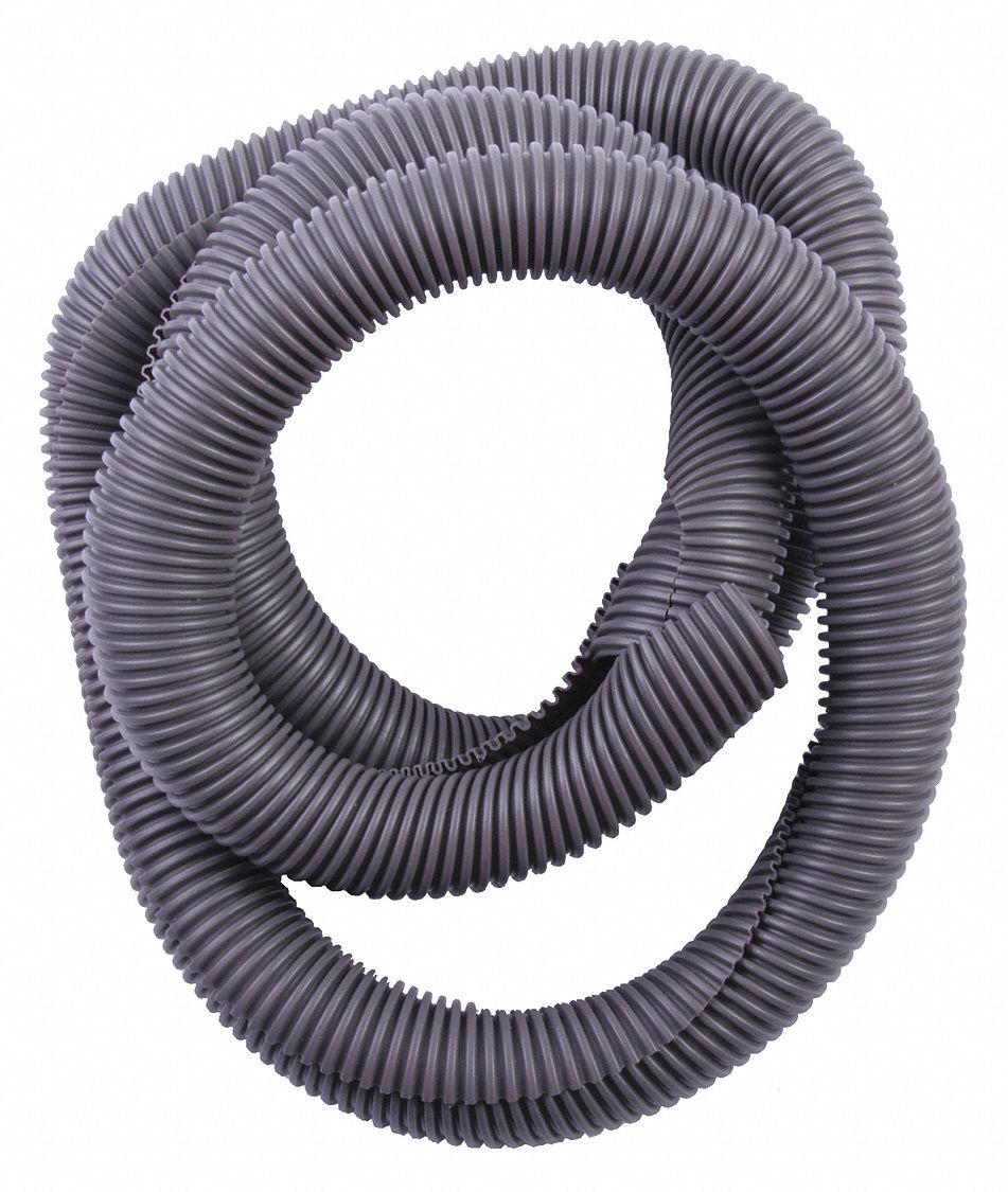 Split Flex Tubing,Raceway,1" x 5 ft,Gry - Grainger