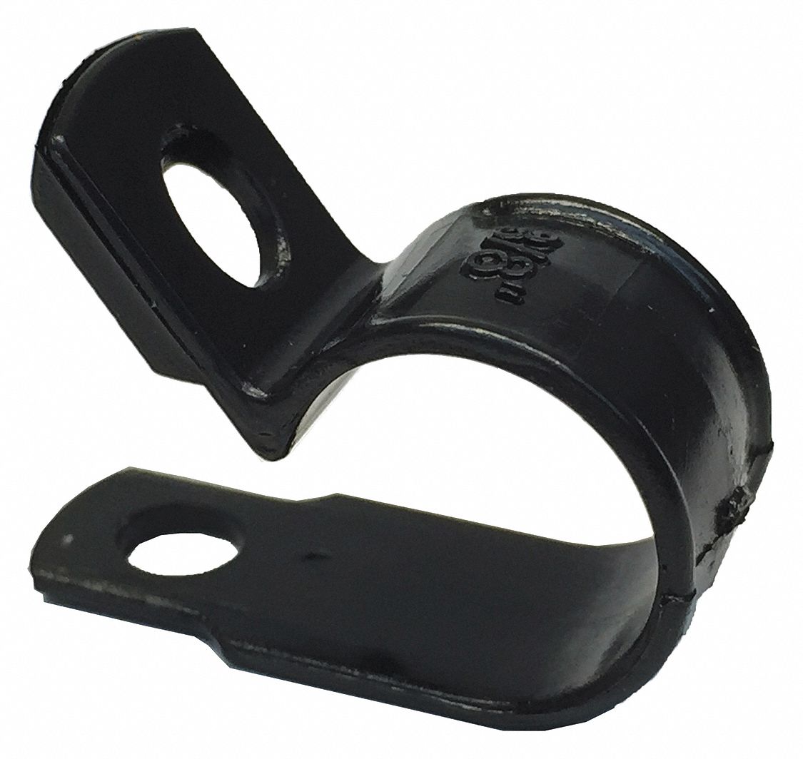 Plastic Cable Clamp,3/8" UVB,Black,PK15 - Grainger