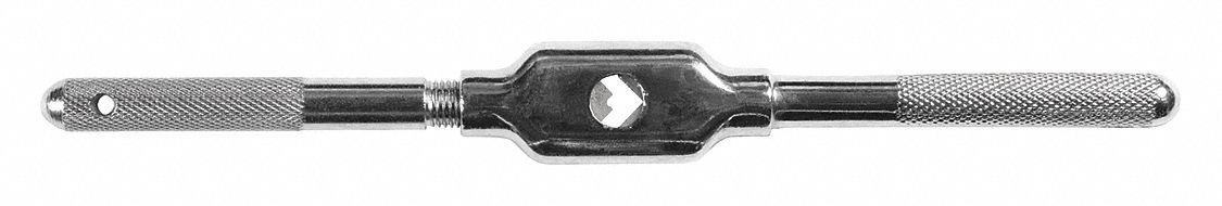 IRWIN, #0 Min. Tap Size, 1/2 in Max. Tap Size, Tap Wrench - 35T756 ...