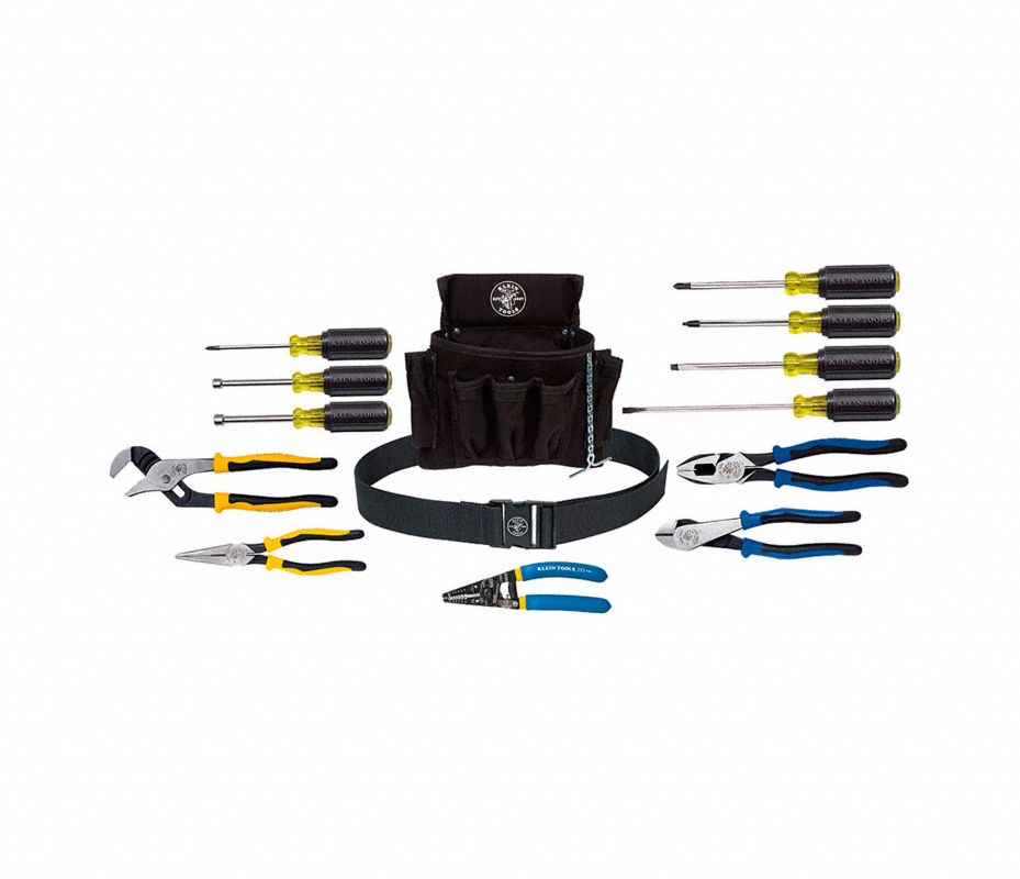 KLEIN TOOLS Kit de Herramientas Marca KLEIN TOOLS, 14 Piezas - 389UE6 ...