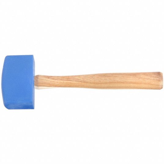 Wood Handle, 12 oz Head Wt, Plastic Mallet - 38AN61|ERSM - Grainger