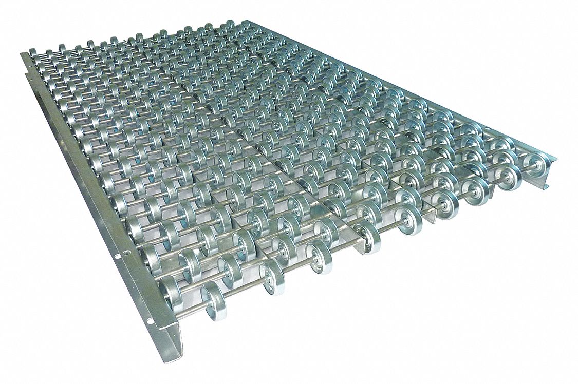 Light-Duty, Steel, Skate Wheel Conveyor - 38AP05|30X72X05GSQ - Grainger