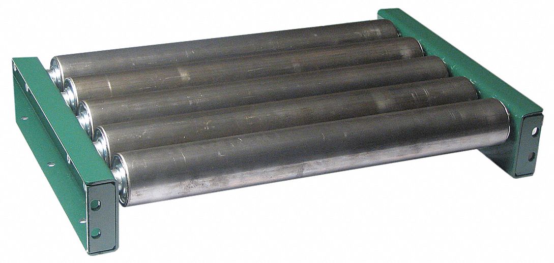 Extra Heavy-Duty, 2 5/8 in Roller Dia., Roller Conveyor - 38AP26 ...