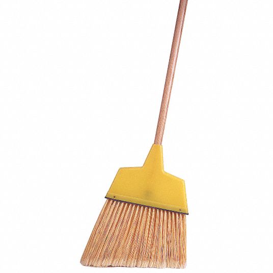 Angle Broom,54"L,12"W - Grainger