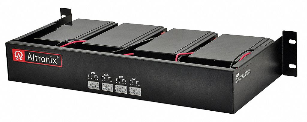ALTRONIX 2U Rack Mount Battery Enclosure - 38C660|RE2 - Grainger