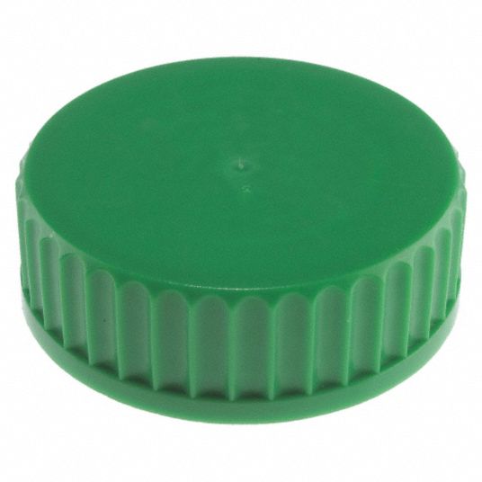 81 mm Dia, Green, Cap - 38C804|229894 - Grainger