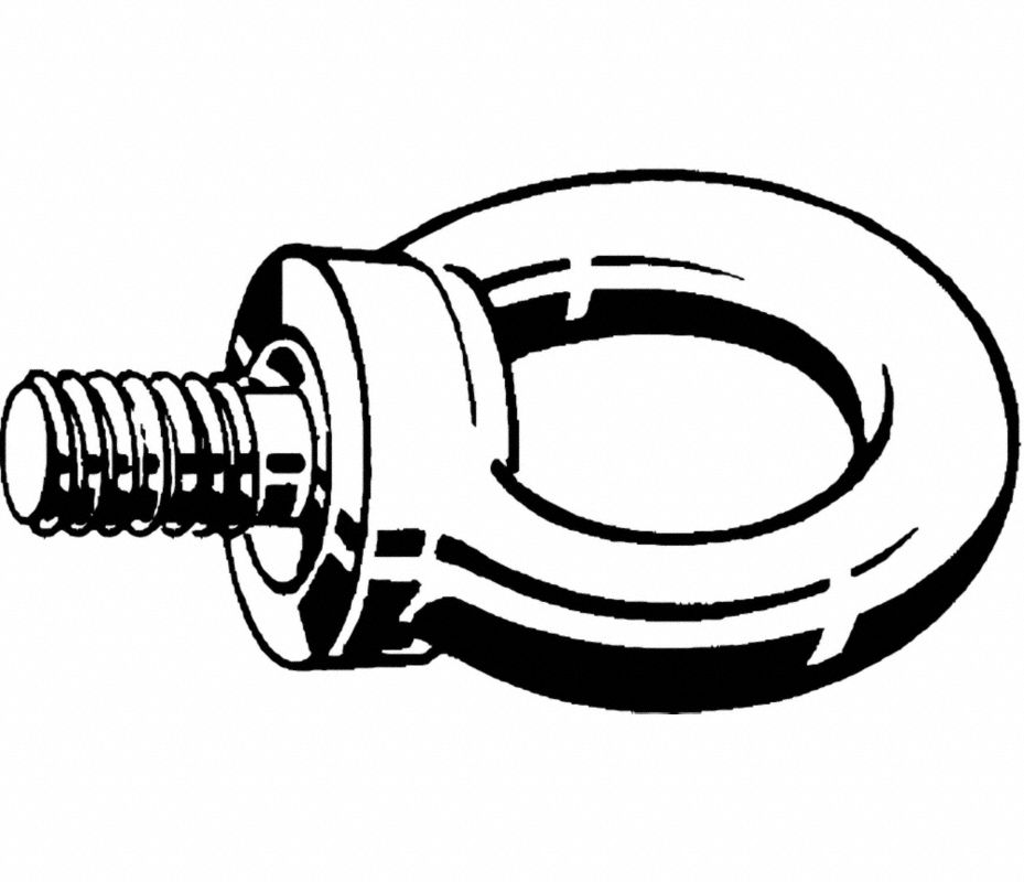 GRAINGER APPROVED Armellas , M64 x 6.00 , Acero , 298.0mm L - Armellas ...